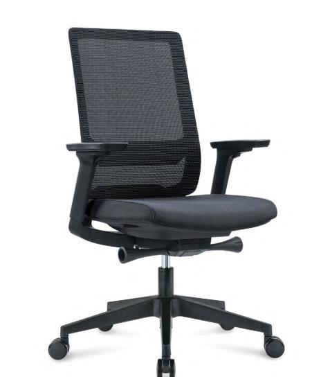 VX4 TASK MESH CHAIR WITH ADJ ARMS - Micon Furniture