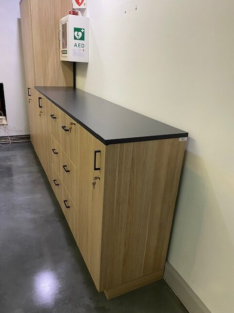 Orion reception Fit Out at WIN TV - Micon Furniture