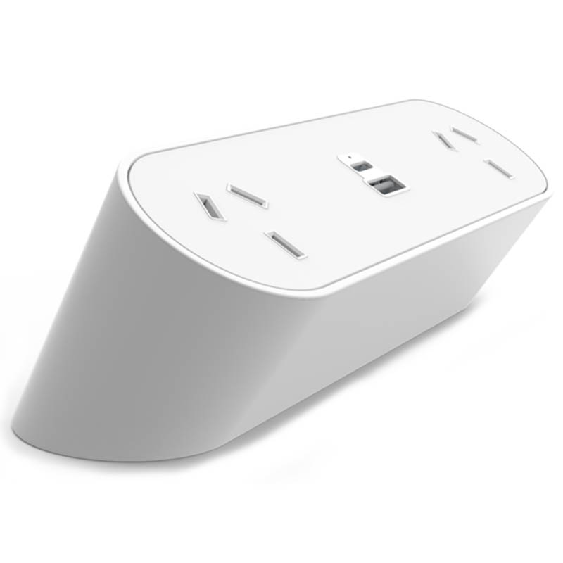 CMS NOVA TRIO ABOVE DESK POWER RAIL - Micon Furniture