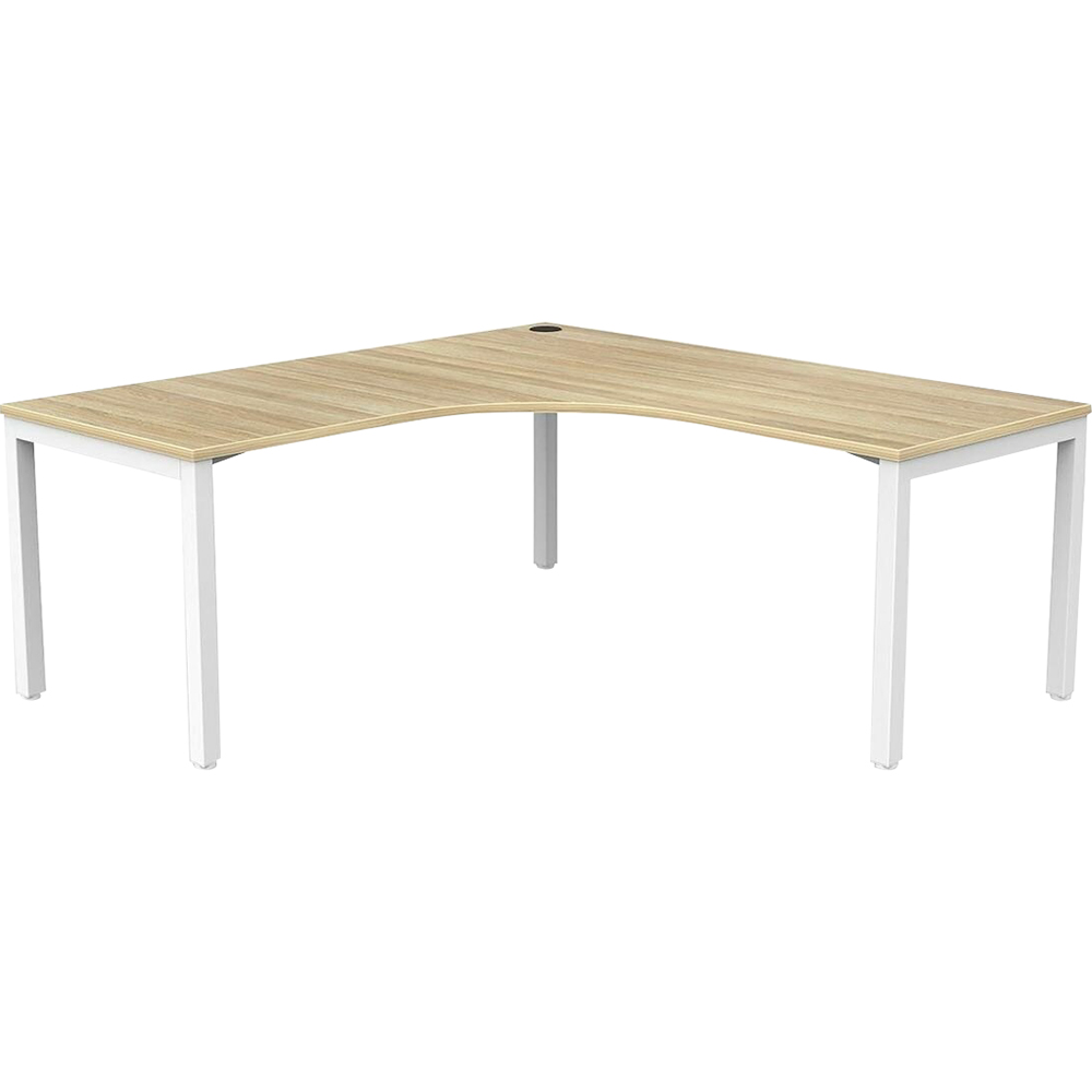 AXIS SINGLE SIDED 90 DEGREE WORKSTATION - Micon Furniture